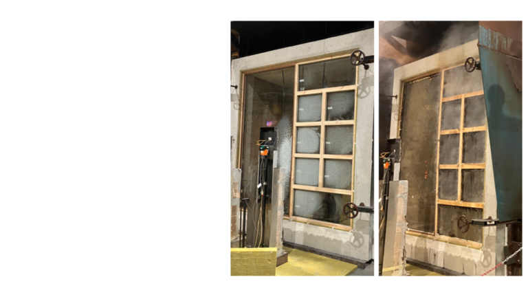 Largest timber test success with Pyroguard Protect EW60 - Pyroguard